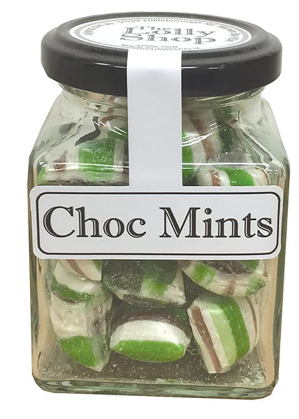 Choc Mints - Rock Candy 130g Jars